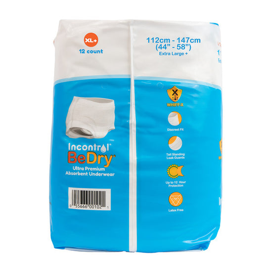 BeDry Ultra Premium Underwear – myabdlsupplies