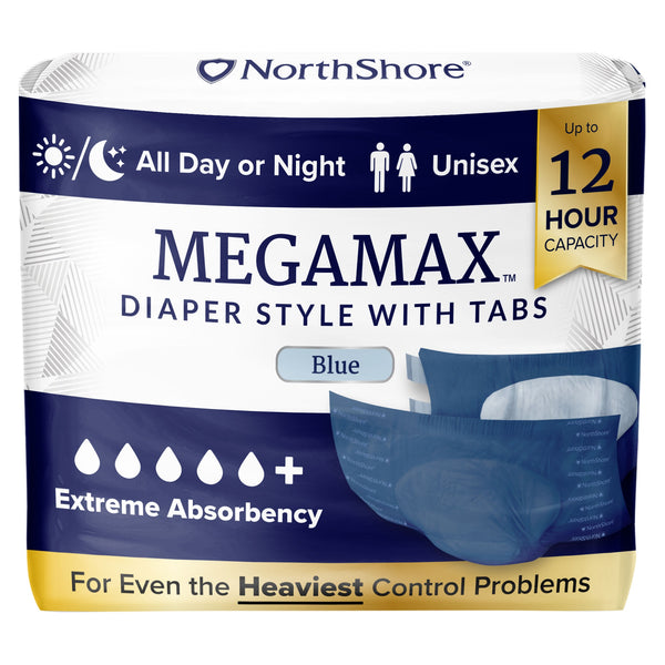 NorthShore MEGAMAX Blue 10 Pack – myabdlsupplies