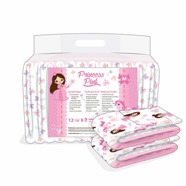Rearz Princess Pink Overnight Pack – myabdlsupplies