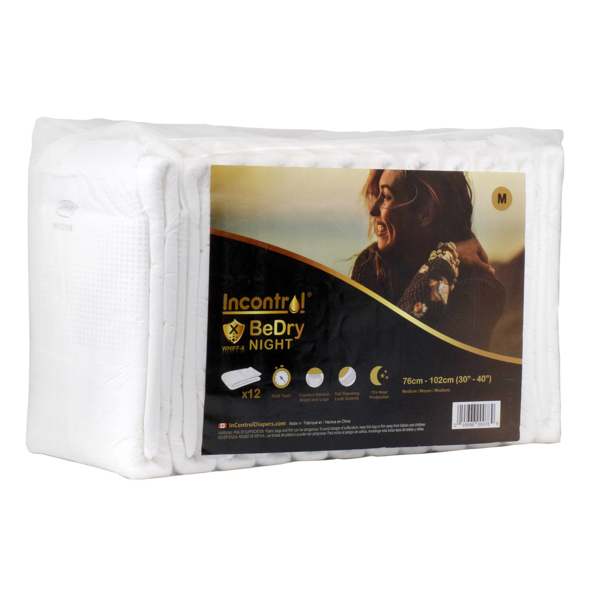 Incontrol BeDry Night Premium 12 Pack 12000ML – myabdlsupplies