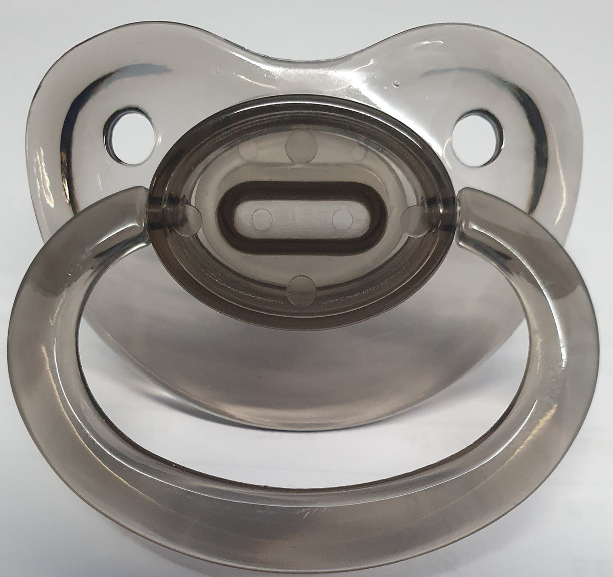 CLEAR PACIFIER BLACK – myabdlsupplies